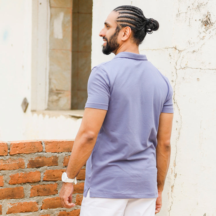 Light Purple Polo shirt – Jump Clothing - Sri Lanka